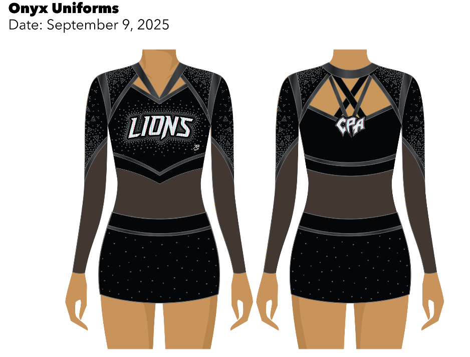 Onyx Uniform (Season 20) – CheerPride All-Stars